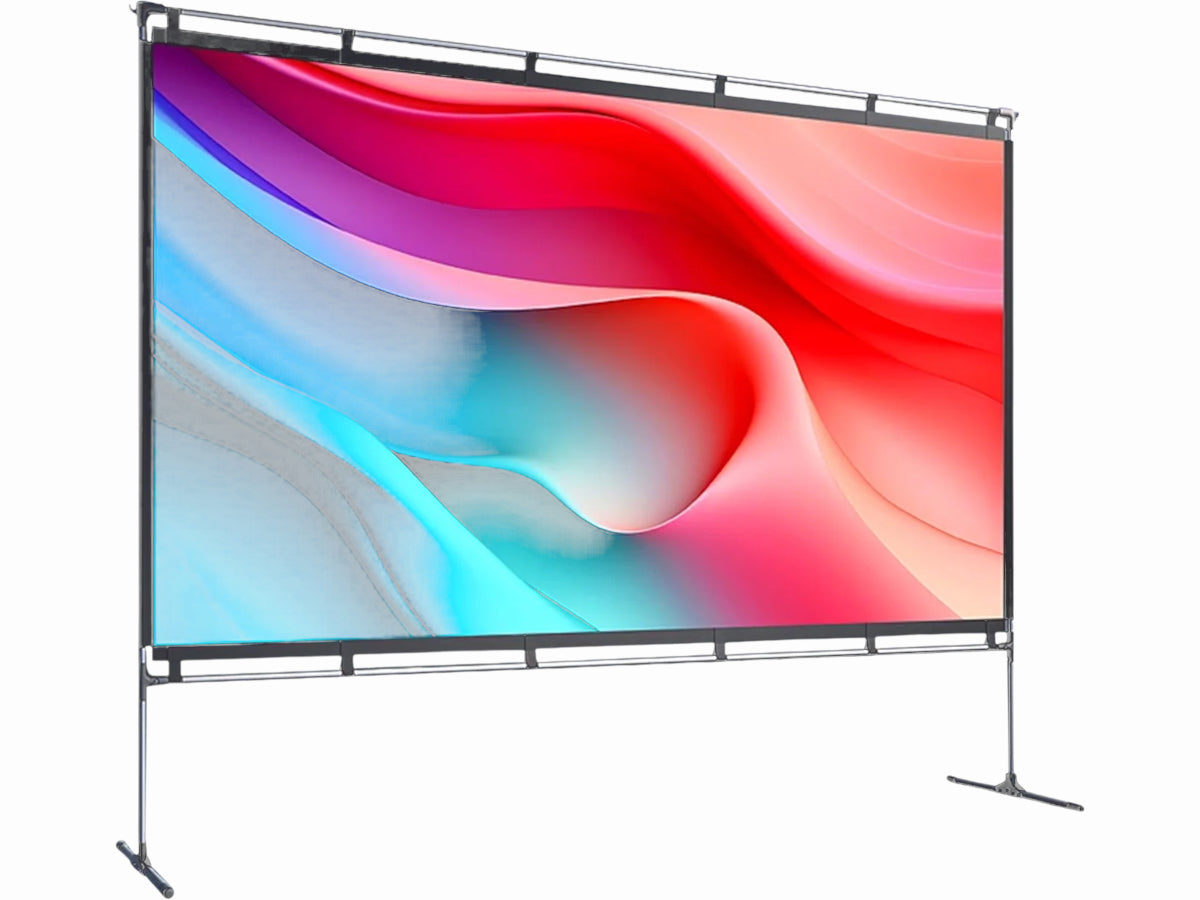JMGO Portable Screen Projector 100'' - Ecran de projection portable